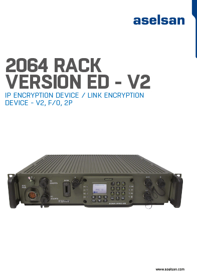 2064 RACK VERSION ED - V2 - ASELSAN