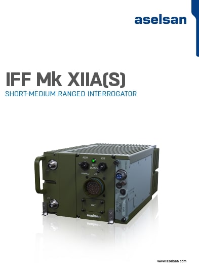 IFF MODE 5 SHORT/MEDIUM RANGED INTERROGATOR - ASELSAN